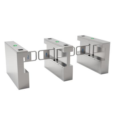 China Brushed Stainless Steel Swing Barrier Turnstile Durable Anti Rust 30 - 60w for sale