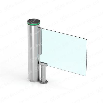 China E-ticketing Swing Barrier Rotation Fully-auto Speed Turnstile Gate Company for sale