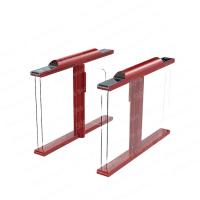 China Qr Code Scan Speed Gates Cost Effective Semi-Automatic Swing Turnstile App Control Function for sale