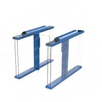 China Ticket System Speed Barrieres Bus Unmanned Semi Auto Swing Turnstiles With Usb Interface for sale