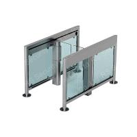 China IC/ID RFID Card Reader Speed Gate Turnstile Automatic Pedestrian Swing Barrier Door Factory for sale