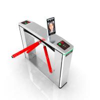 China Half Height Rotating Arm Tripod Gate Barrier Face Recognition Access Control System for sale