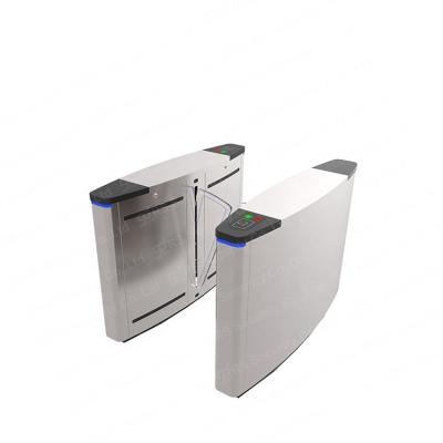 China Cinema Biometric Device Flap Barreiras Torniquetes IP54 Free Software Swing Barrier Module for sale