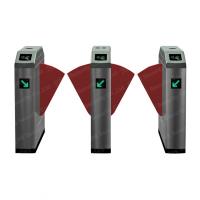 China Hotels Card Collector Flap Barreiras Door Manual High-strength Swing Turnstile Repair for sale