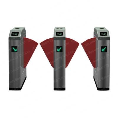 China Hotels Card Collector Flap Barreiras Door Manual High-strength Swing Turnstile Repair for sale