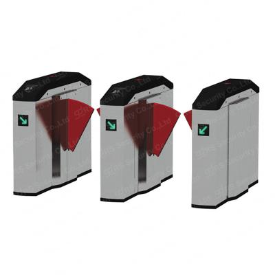 China Subway Coin Count Flap Barrera Torniquete Triangle User-friendly Swing Turnstile Discount for sale