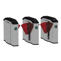 China Toilet Coin Operated Flap Barrera Door Unidirectional Wheel Passing Swing Turnstile Software for sale