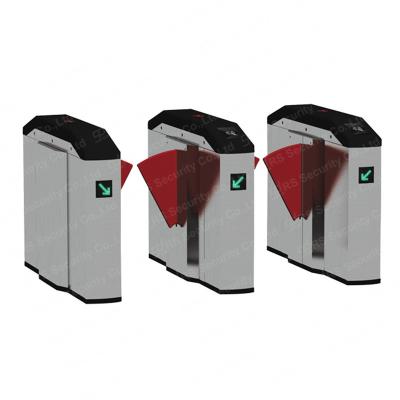 China Toilet Coin Operated Flap Barrera Door Unidirectional Wheel Passing Swing Turnstile Software for sale