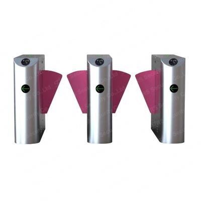 China Station Face Recognize Flap Barreras Gates Dustproof Fire-resistant Fare Turnstile Manufacture for sale