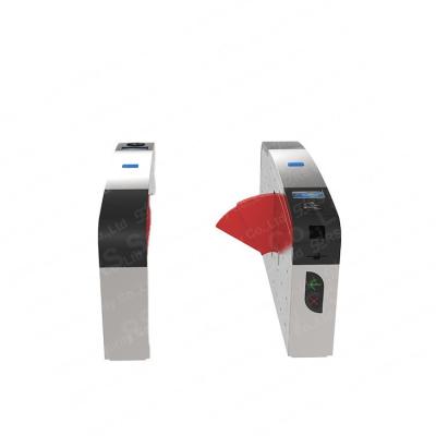 China Driveway Fingerprint Identification Flap Barrier Torniquetes Intelligence Outdoor/indoor Subway Turnstile Hs Code for sale