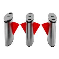 China Security Fingerprint Scanner Flap Barrier Gate Mechanically Single Passage Subway Turnstile Gear Wheel for sale