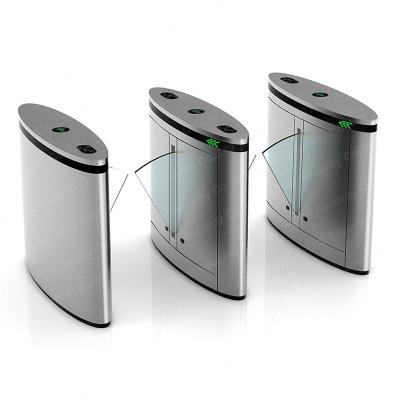 China Walkways IC Card Flap Barriere Turnstiles Professional Wear-resistant Metro Gate Arrow Light for sale