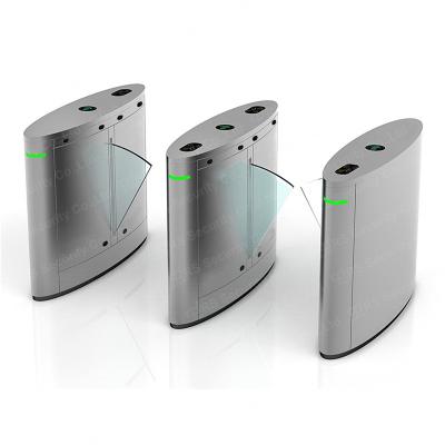 China Waterpark Physical Access Control Flap Barriere Door Triangle Bio-directional Fare Turnstile Entry System for sale