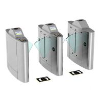 China Outdoor Use QR codel Flap Barrieres Torniquetes Automatic Ip68 Waterproof Fare Turnstile Direction Panel for sale