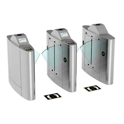 China Outdoor Use QR codel Flap Barrieres Torniquetes Automatic Ip68 Waterproof Fare Turnstile Direction Panel for sale