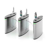 China Pedestrians Qr Scanner Flap Barrieres Torniquete Column Long Durability Fare Turnstile Electri Circuit for sale