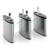 China Underground Entrance Swallow Card Flap Barriers Torniquetes Electronic Handicapped Lane Subway Turnstile Security Equipm for sale