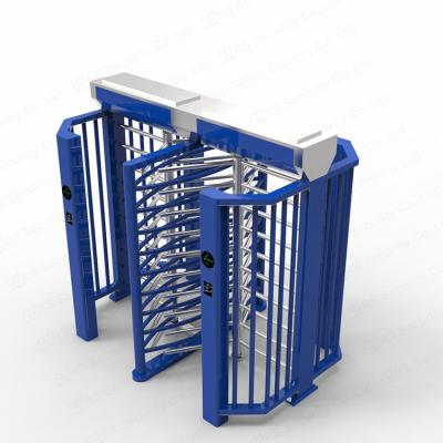 China 220V 180 Degree Full High Turnstile Bank Tcp Ip Network Rotate Doors Barrier Manufacturer for sale