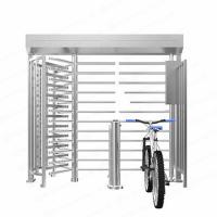 China Stadium Full Height Turnstile 2 Way 180 Degree 304 Stainless Steel for sale