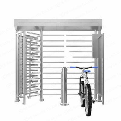 China Stadium Full Height Turnstile 2 Way 180 Degree 304 Stainless Steel for sale