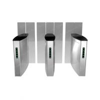 China Oem Logo Sliding Turnstile / Qr Code Turnstile Door / Security Swing Barrier Gate For Public Lobby for sale