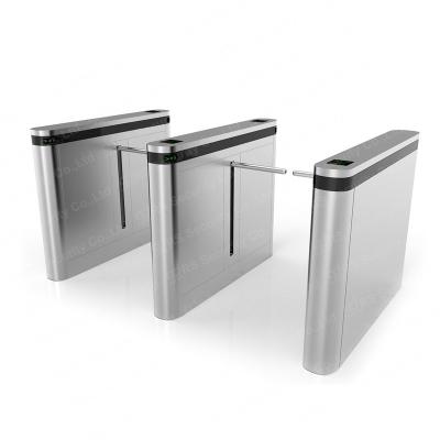 China RFID Card Reader Security Turnstile Gate Anti Pinch Drop Arm Gate for sale