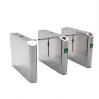 China Coin Operated Pedestrian Barrier Gate Semi Auto 30 - 35 Persons/Minute for sale