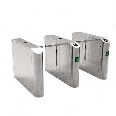 China Coin Operated Pedestrian Barrier Gate Semi Auto 30 - 35 Persons/Minute for sale