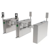 China Anti Crush Swing Gate Turnstile Card Swallow Wing 304 Stainless Steel for sale
