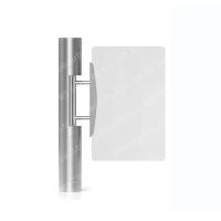 China Footway DC Motor Swing Barrier Turnstiles 90 Degree Barcode Scanner Wing Door System for sale