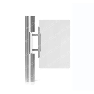 China Footway DC Motor Swing Barrier Turnstiles 90 Degree Barcode Scanner Wing Door System for sale