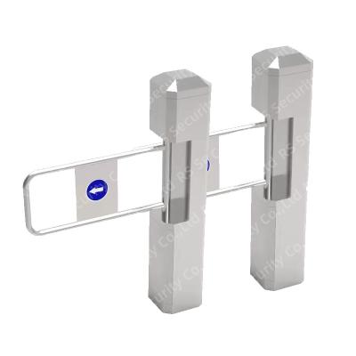 China Lobby DC Motor Swing Gates Turnstiles 2/4 Lanes Tickets Verification Wing Barriers Production for sale