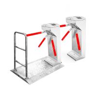 China Qr Code Brushing Tripod Turnstile Airpot Hall Hot Sale Water-proof Three Rollers Barreras Led Indicator for sale