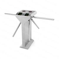 China IC Card Tripod Turnstiles Train Station Two-way Rock-bottom Waist Height Barreira Arrow Light for sale
