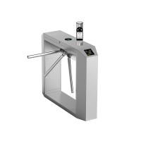 China Swipe Card Tripod Barriers Rapid Lane Biometric Waist Height 3 Rollers Turnstiles Pedestrian Management for sale