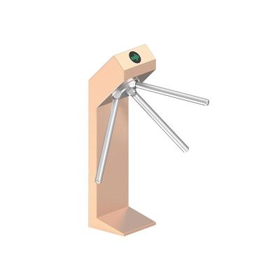 China Turnstile Management Fingerprint&rfid Card Access Turnstile Tripod Gate Floor Barrier Gate With Face Re for sale