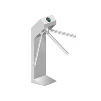 China Semiautomatic Tripod Turnstile Gate Solenoid Biometric With Coin Acceptor for sale