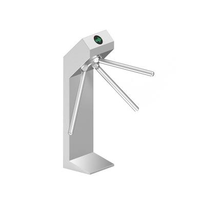 China Semiautomatic Tripod Turnstile Gate Solenoid Biometric With Coin Acceptor for sale