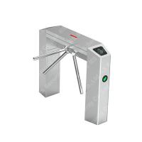 China Access Control Turnstile Gate  Coin Acceptor Gate Cost Effective 304 Stainless Steel Half Height Vertical Tripod Turnsti for sale