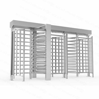 China Unidirectional 90 Degree Full High Turnstiles Mansion Accessing Control Rotating Barreiras Board for sale