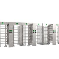 China Effective 120 Degree Full Body Turnstile Hotels Event Ticketing System Rotate Barreira Software for sale