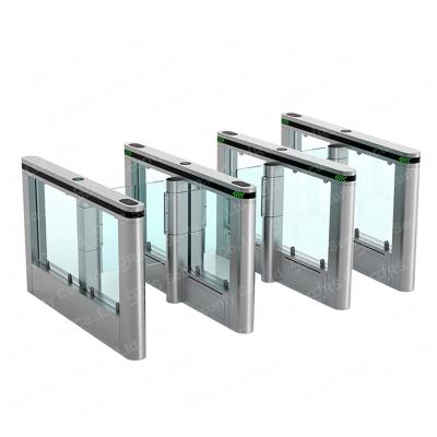 China Entrance Counter Speed Gate Anti-climb Manual Operate Slim Door Turnstiles Working Principle for sale