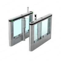 China Qr Code Swing Turnstile Gate Anti Clipping Hydraulic Damper Slim Turnstiles for sale