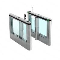 China Qr Code Swing Turnstile Gate Anti Clipping Hydraulic Damper Slim Turnstiles for sale