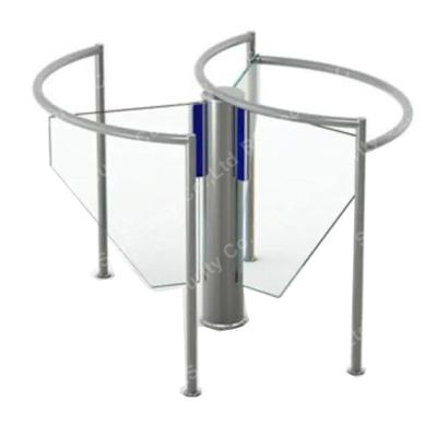 China Network Speedgates Turnstiles Electrical Fillet Type Swing Barriers Converter for sale
