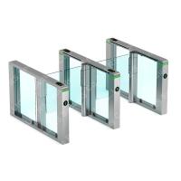 China Tickets Verification Swing Turnstile Acrylic Arms High-quality Speed Gates Wheels for sale