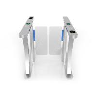 China Rfid Wristband Speed Barreiras Biometric School Swing Turnstile Lamp Led Panel for sale