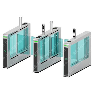 China Access Speed Turnstiles Gate Cylinder Entry/exit Swing Barrier Adjustable for sale