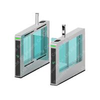 China Barcode Speedgate Turnstiles Effective Factory Swing Barriers Gate System Production for sale