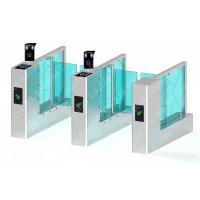 China Barcode Nfc Swing Torniquete Dc 220v Single Channel Speed Gate Turnstiles With Intelligent Voice for sale
